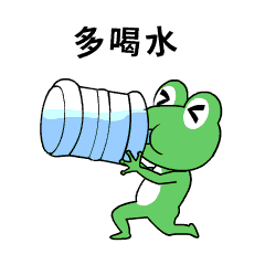 喝水表情包 喝水系列表情包_喝水可爱表情包